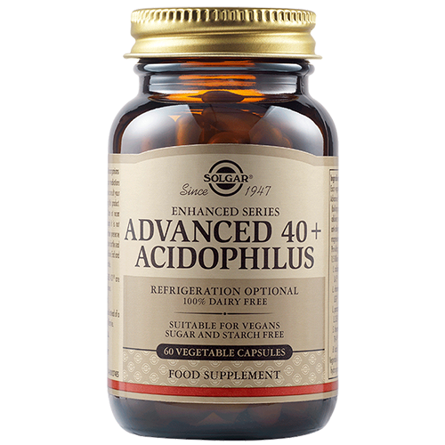 Solgar® | ADVANCED 40+ ACIDOPHILUS VEGETABLE CAPSULES