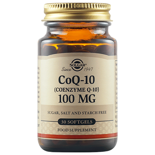 Solgar® | COQ-10 (COENZYME Q-10) 100 MG Μαλακές Κάψουλες