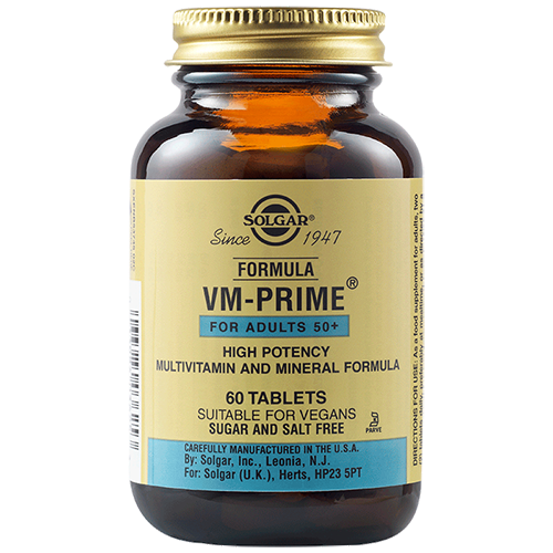 Solgar® | FORMULA VM-PRIME FOR ADULTS 50 PLUS TABLETS