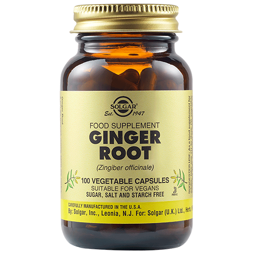 Solgar® | GINGER ROOT VEGETABLE CAPSULES