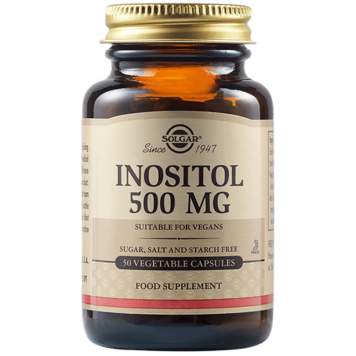 Solgar® | INOSITOL 500 MG VEGETABLE CAPSULES