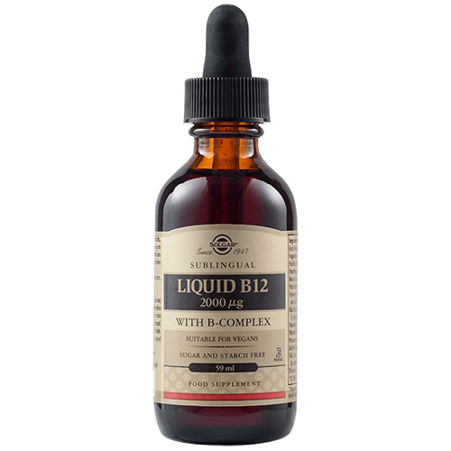 Solgar® | LIQUID B12 2000 µG WITH B-COMPLEX