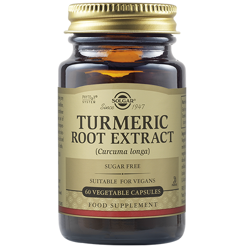 Solgar® | TURMERIC ROOT EXTRACT VEGETABLE CAPSULES